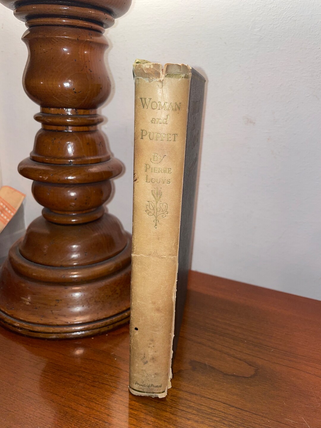 WOMAN and PUPPET by PIERRE Louys / Vintage Collection Book - Etsy