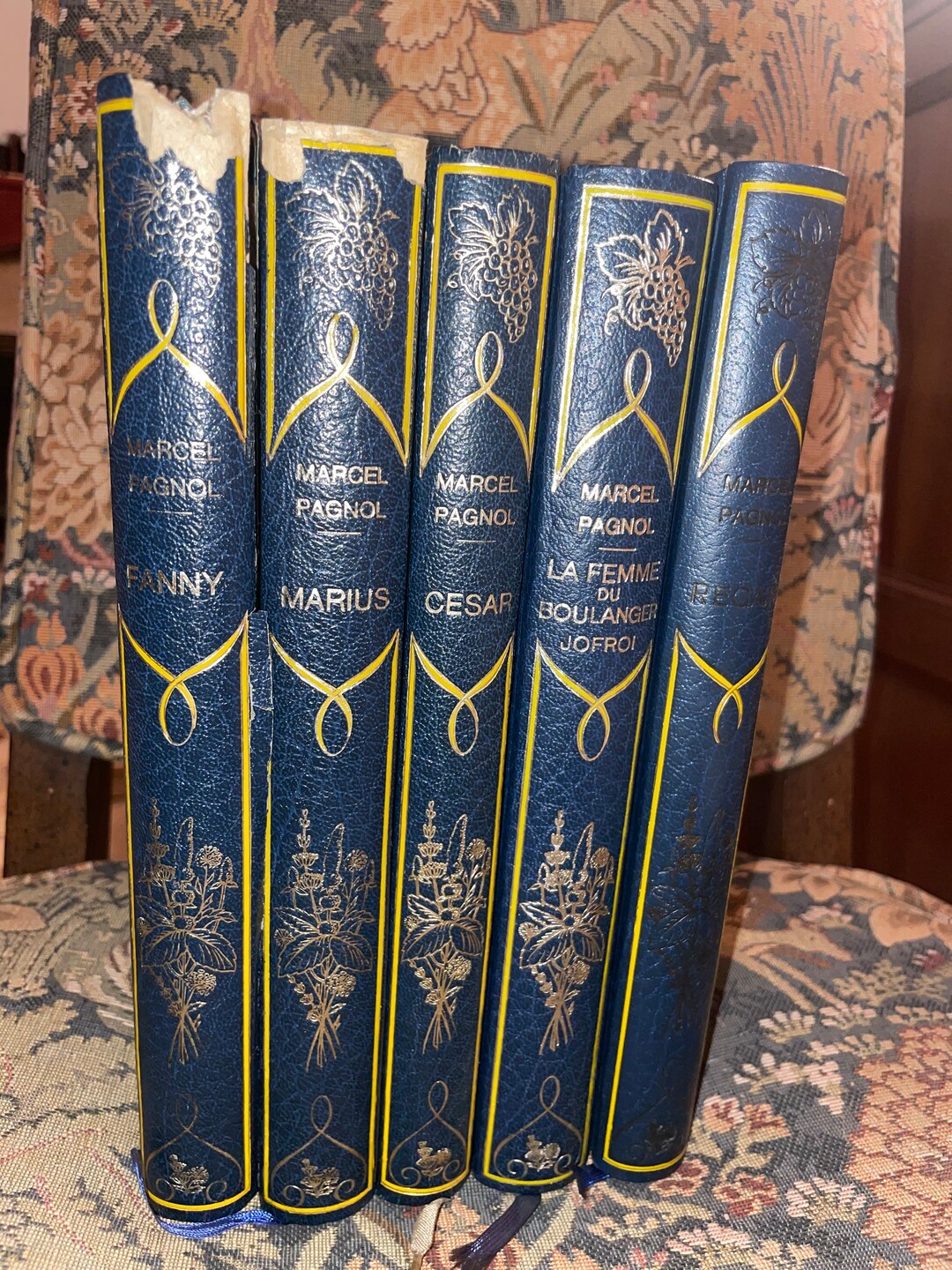 Marcel Pagnol Oeuvre Complete 5 Book Set of 5 French Collective Books ...