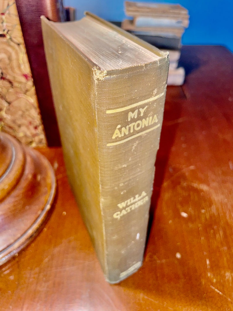 MY ÁNTONIA by Willa Cather, Illustrations BY W. T. Benda Original ...