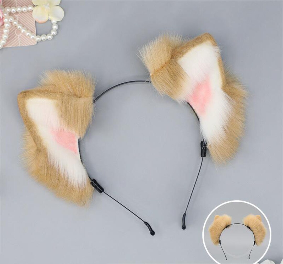 Cute and Fuzzy Hamster Ear Headband for Cosplayneko Ears - Etsy