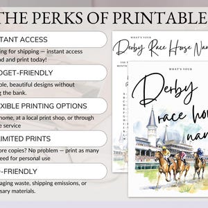 What's Your Racehorse Name Game With Name Tags & Sign | Kentucky Derby ...
