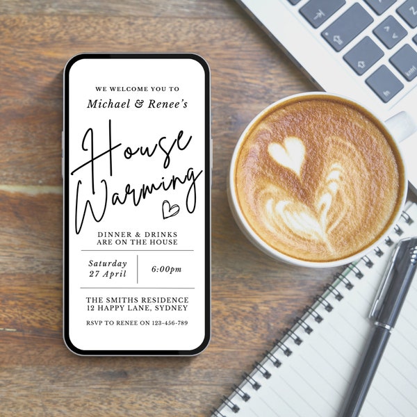Phone Invitation - Etsy