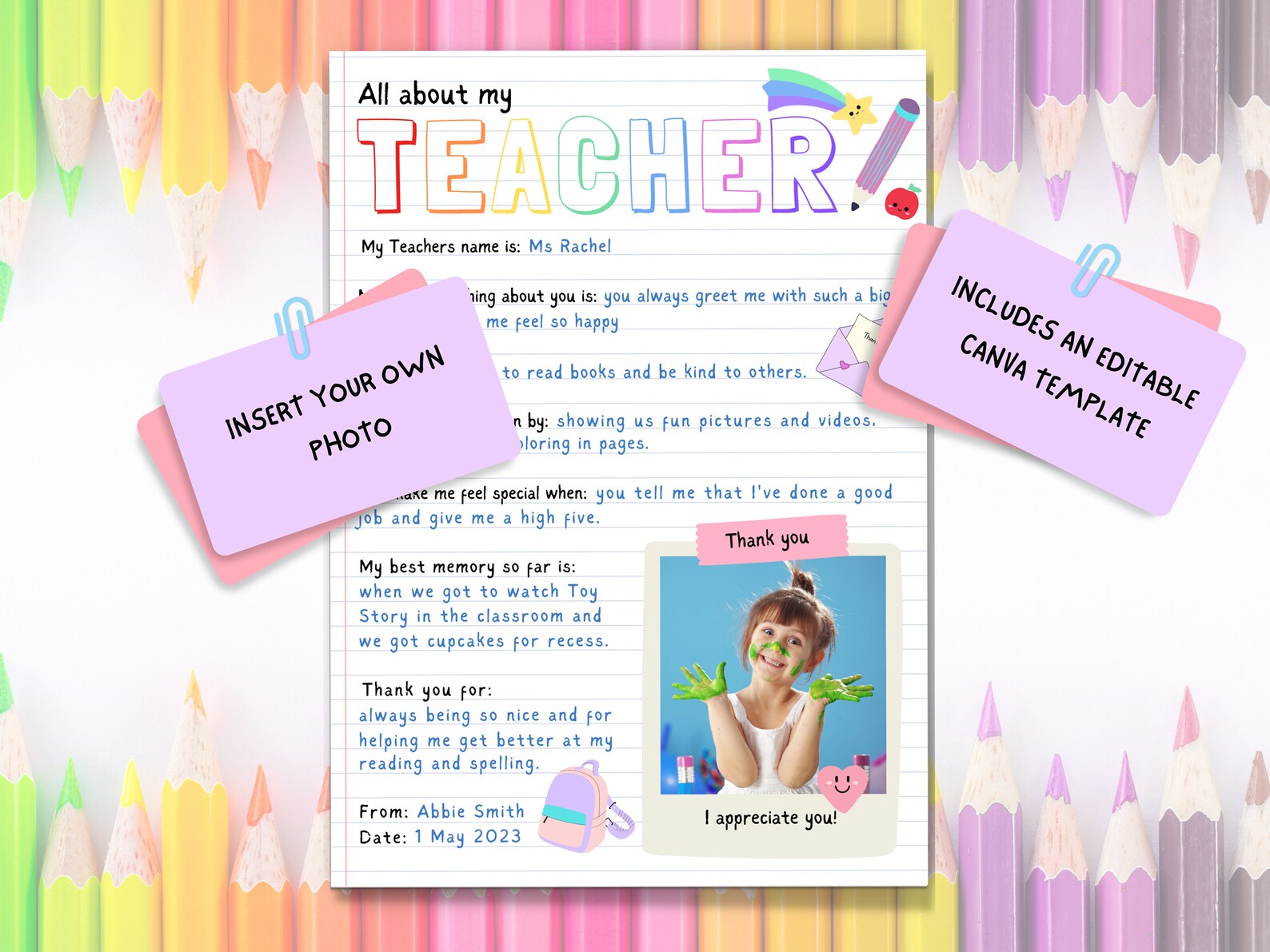 Teacher Appreciation Week Printable, Teacher Appreciation Week, All ...