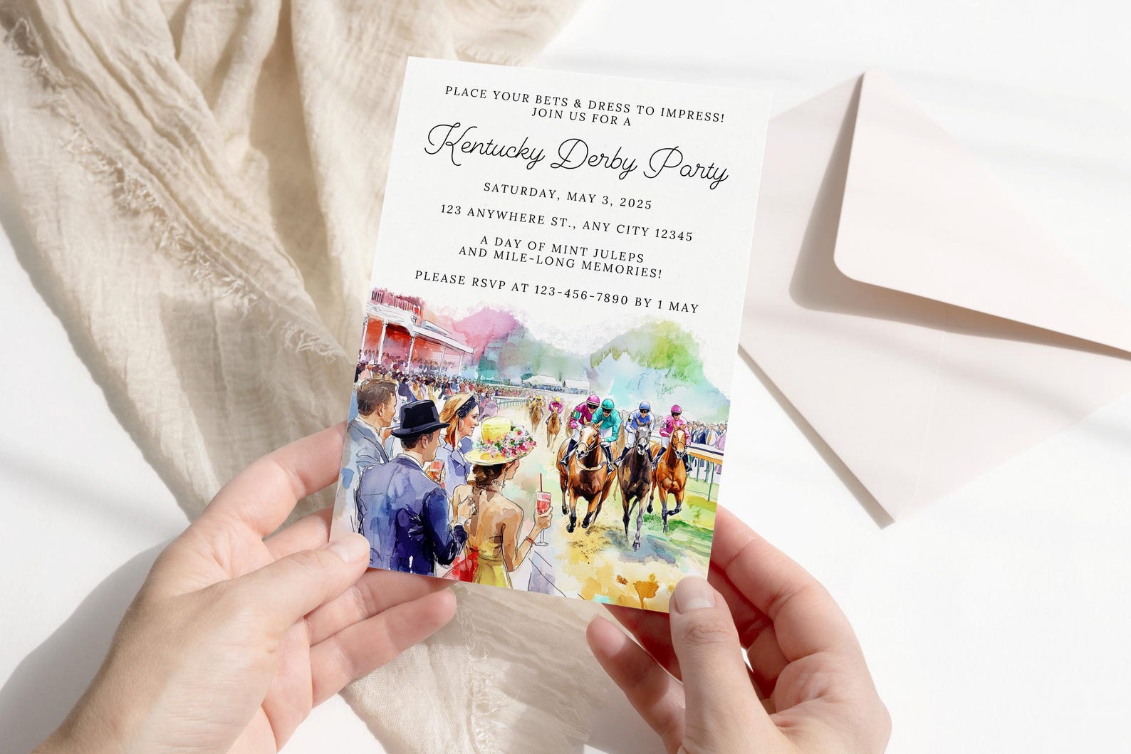 Kentucky Derby Party Invitation | Kentucky Derby Party | Derby ...