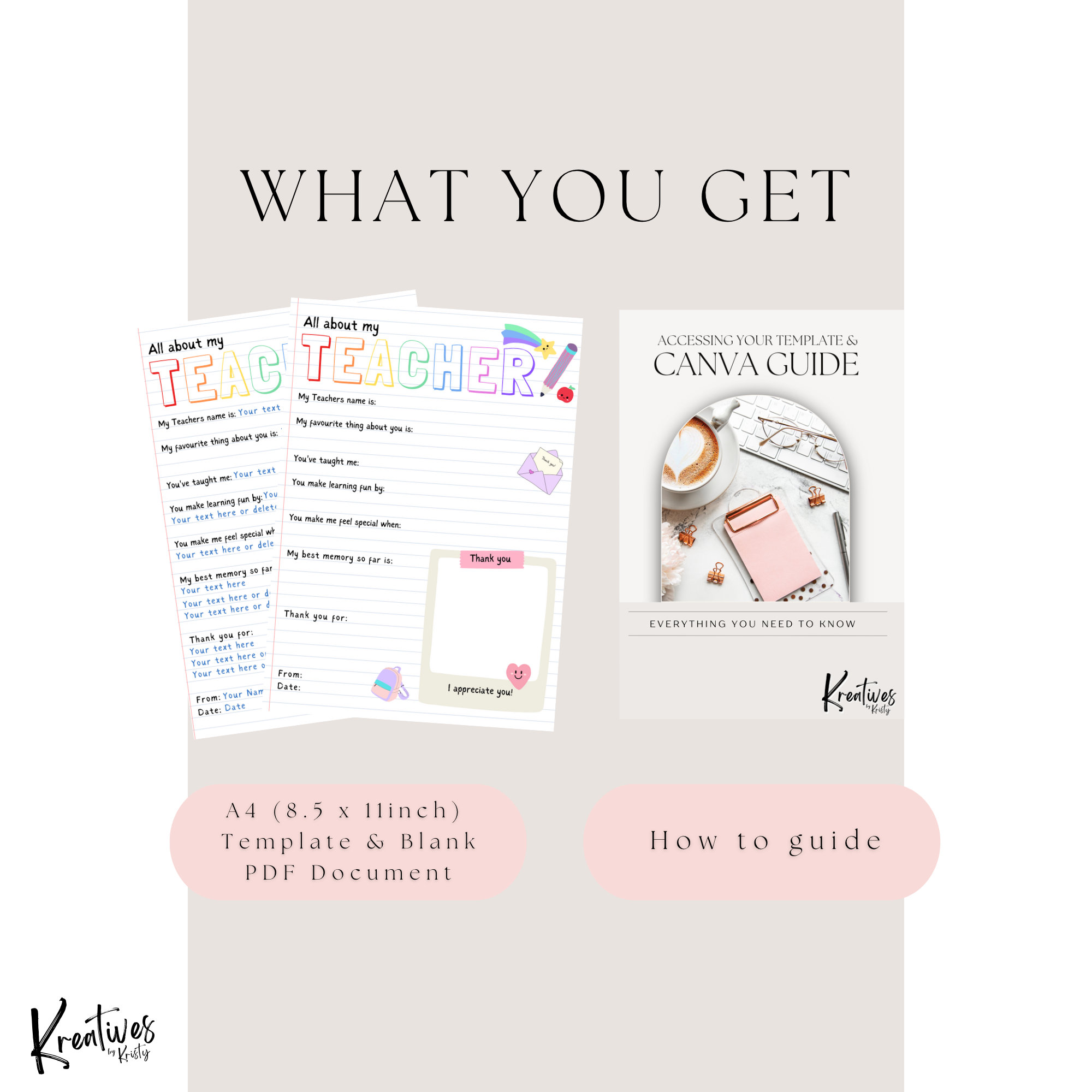 Teacher Appreciation Week Printable Teacher Appreciation - Etsy