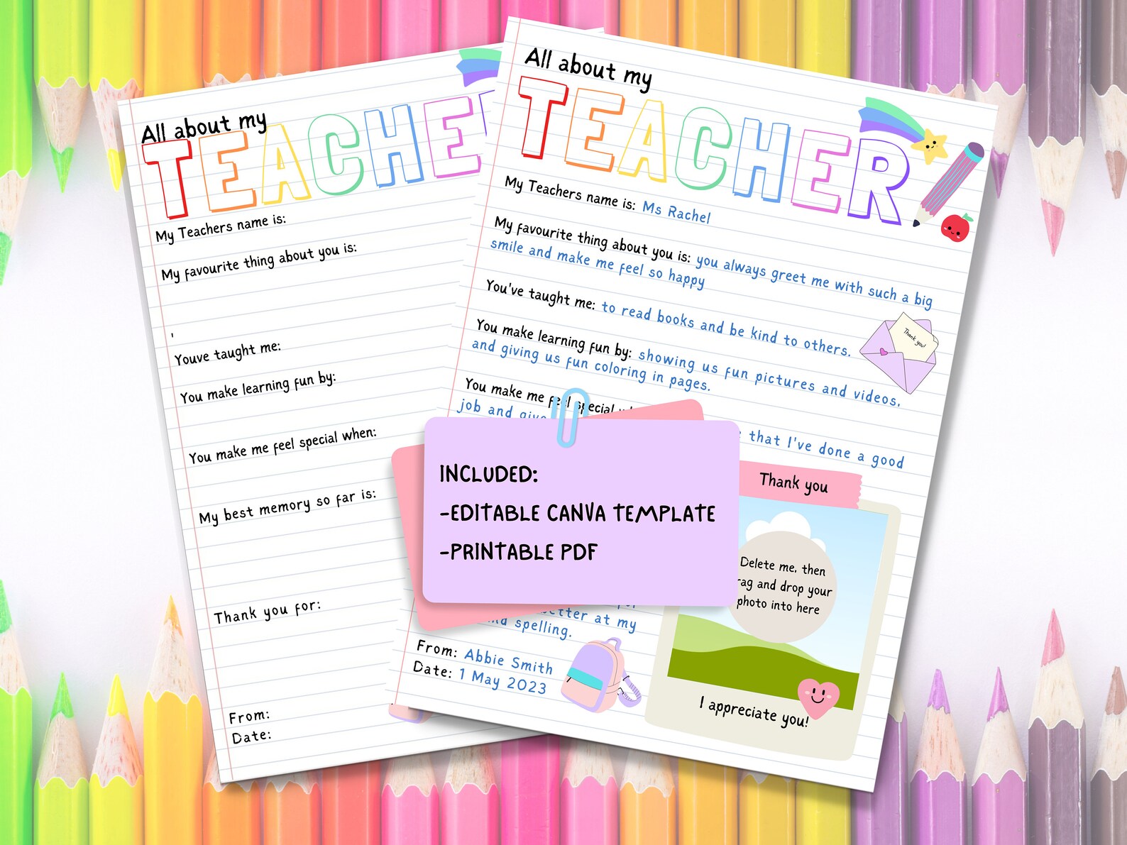 Teacher Appreciation Week Printable, Teacher Appreciation Week, All ...