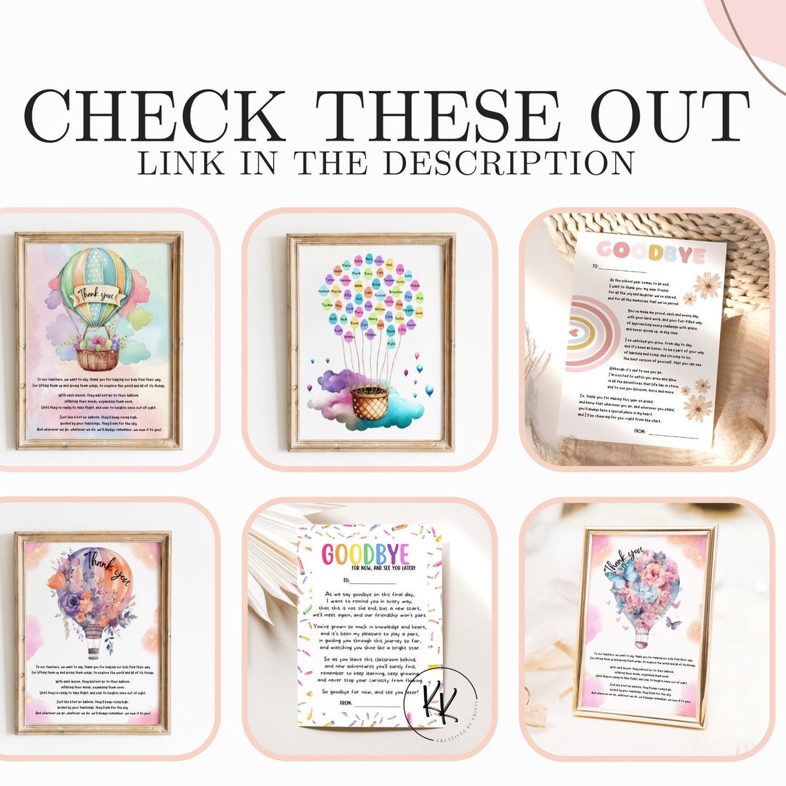 Teacher Goodbye Gift to Students, Last Day of School Gift From Teacher ...