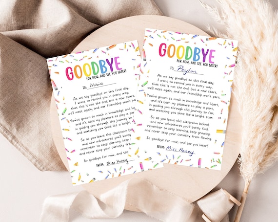 Goodbye And Thank You Note Writing Last Working Day Mail: Best Way