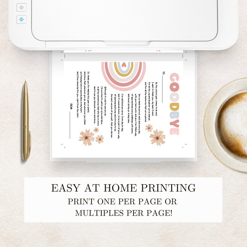 Teacher Goodbye Gift to Students Last Day of School Gift From - Etsy