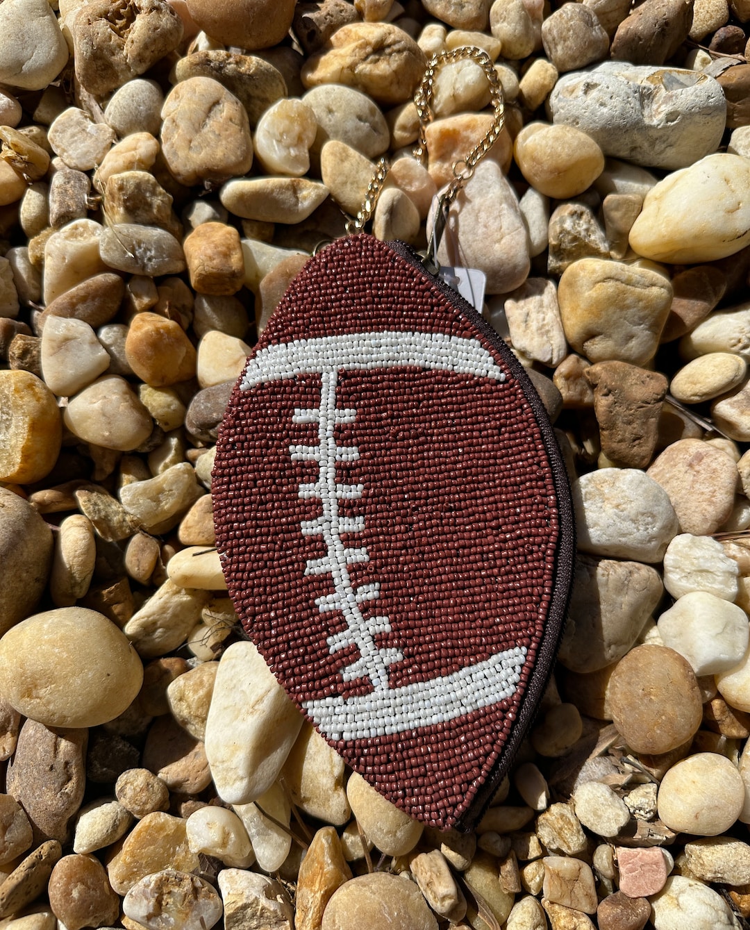 Football Beaded Clutch Bag - Etsy
