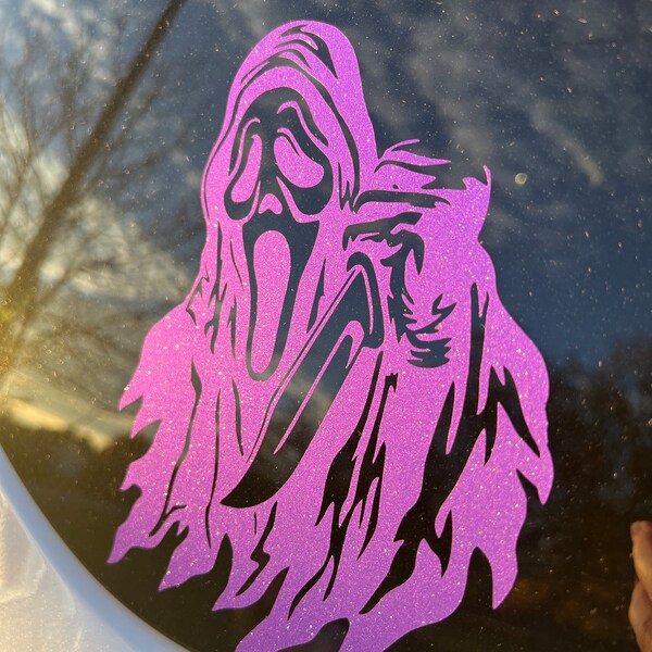 Scream Ghost Face Decal - Etsy