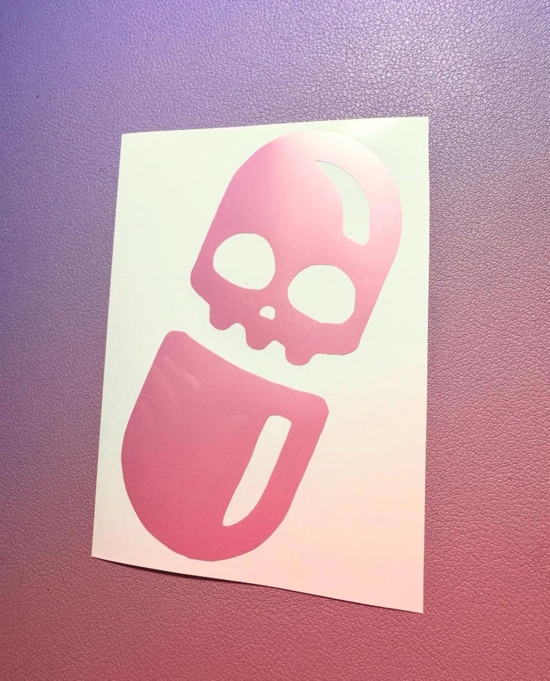 Skull Pill Decal - Etsy