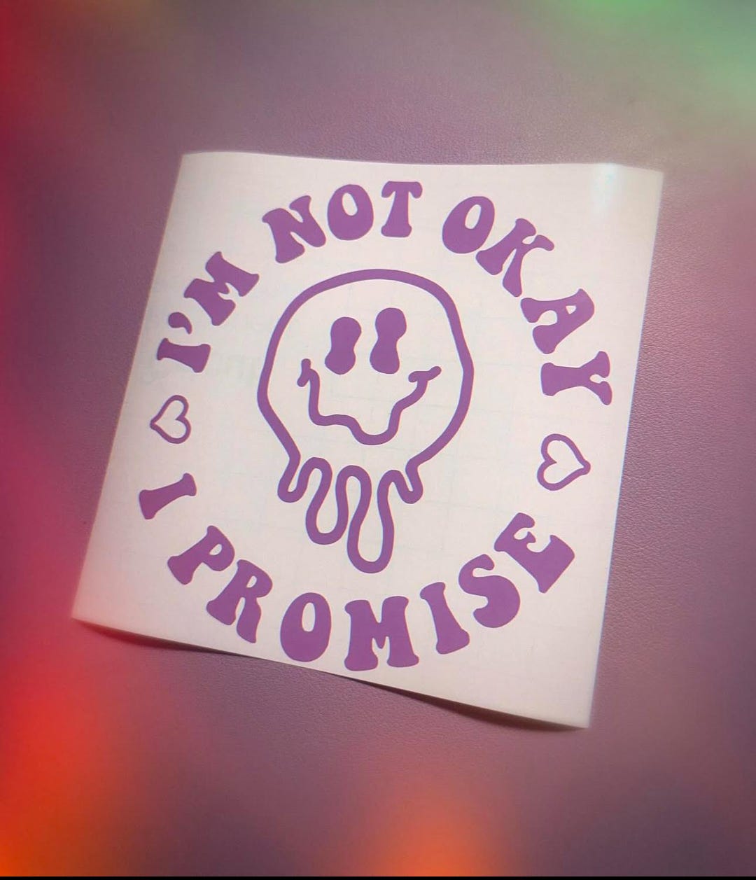 MCR Inspired I’m Not Okay Decal - Etsy