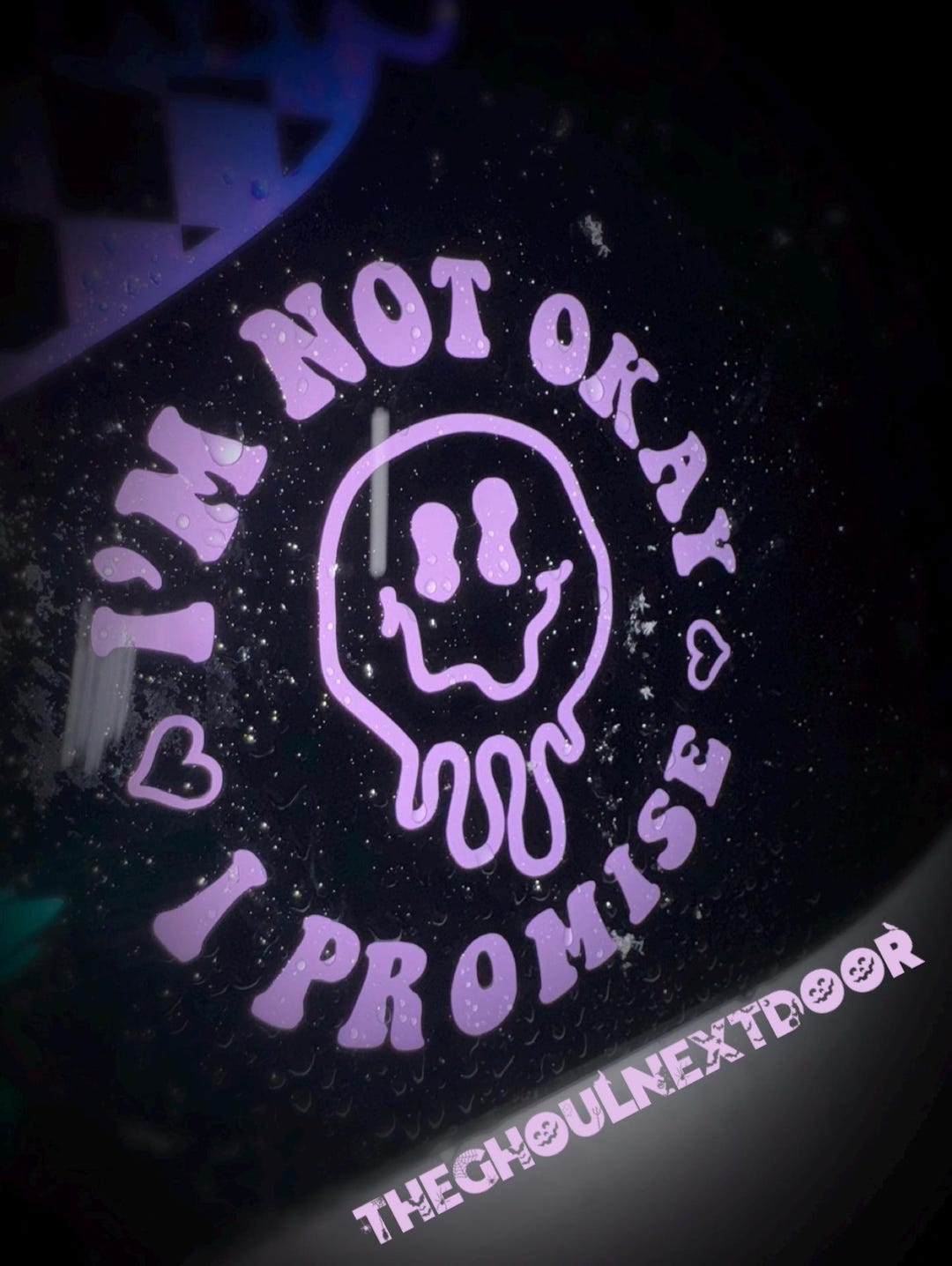 MCR Inspired I’m Not Okay Vinyl Decal - Etsy
