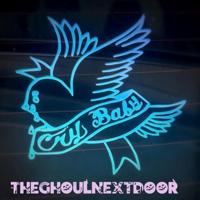 Cry Baby Vinyl Stickers - Etsy