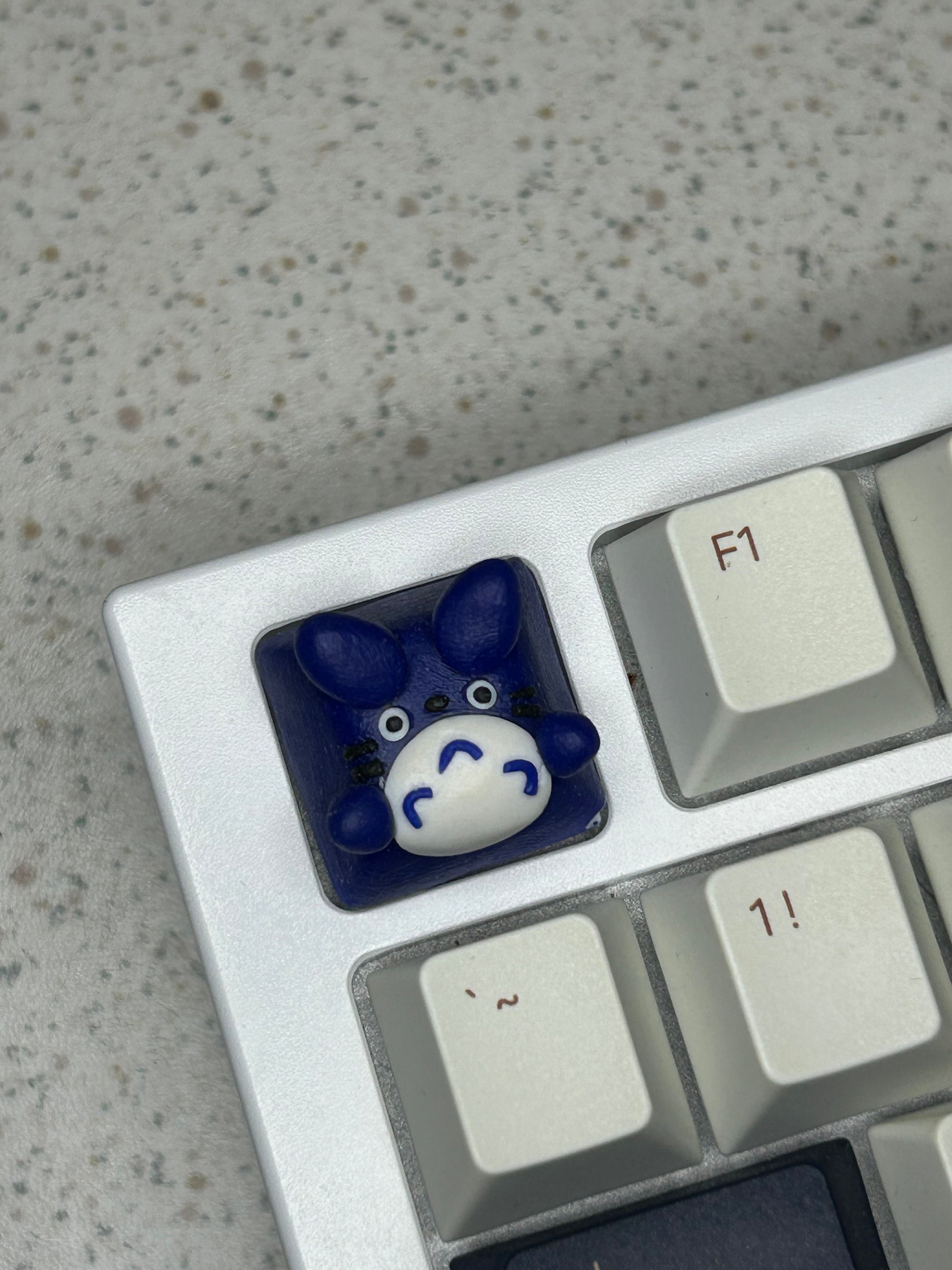 C-grade Navy Blue Toto Artisan Keycap | Mechanical Keyboards - Etsy