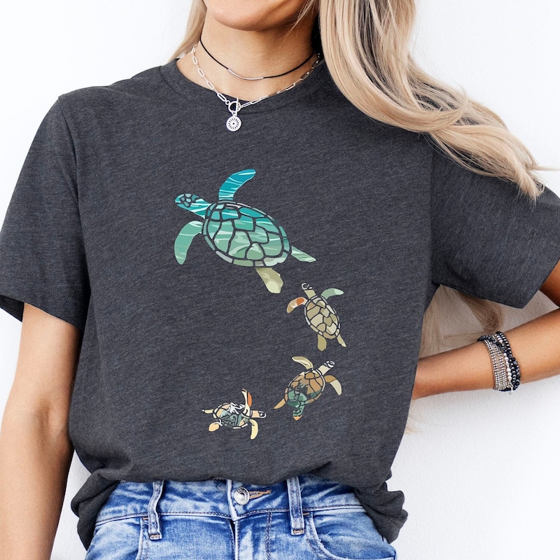 Sea Turtle Tshirt - Etsy