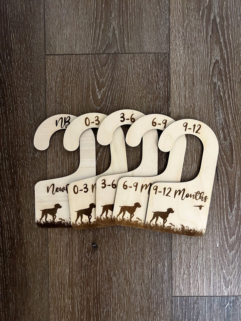 GSP Baby Bundle | Milestones & Closet Dividers | German Shorthaired ...