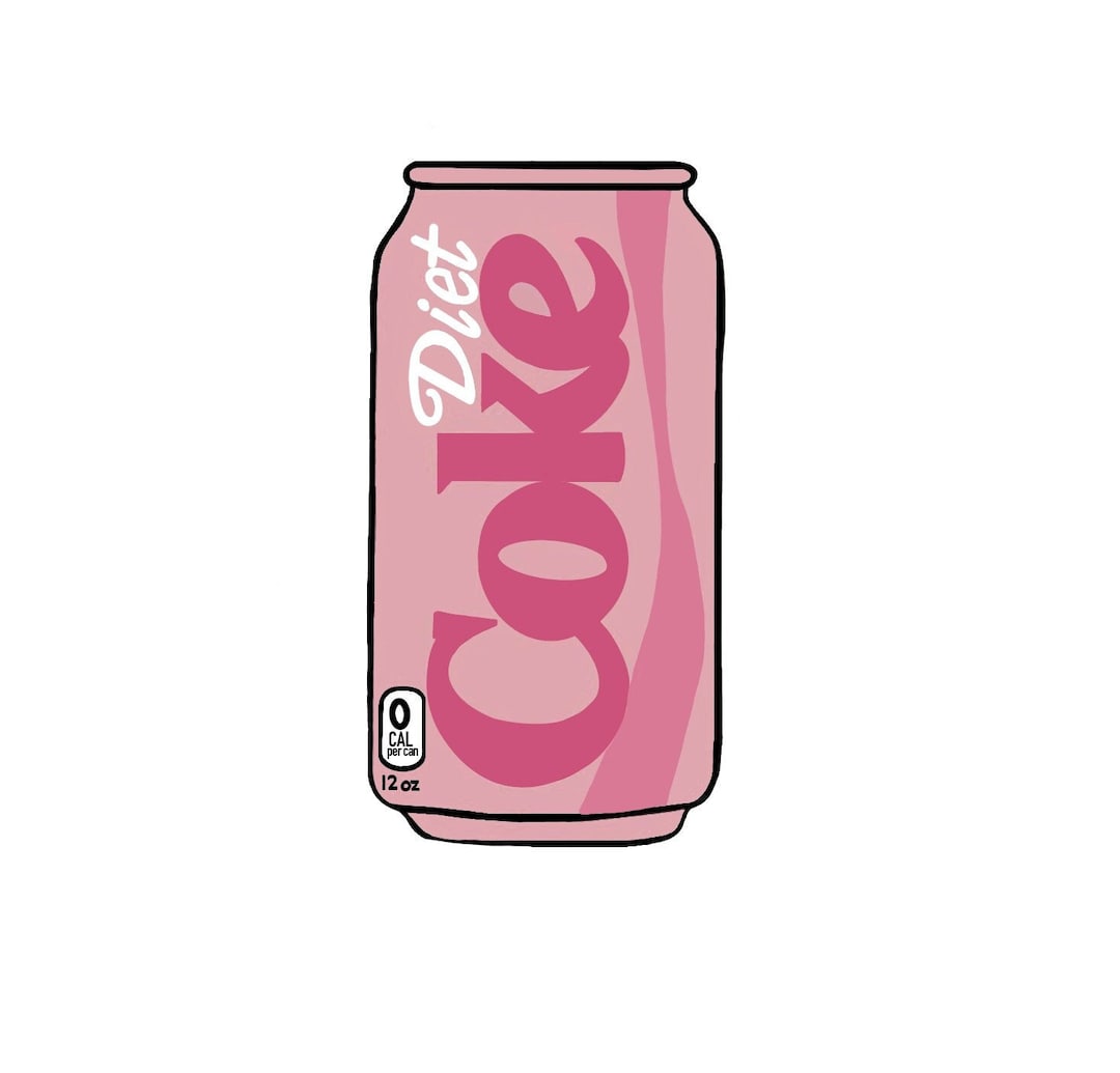 Soda Art Digital Download Pink Art PNG Art No Credit License Art ...