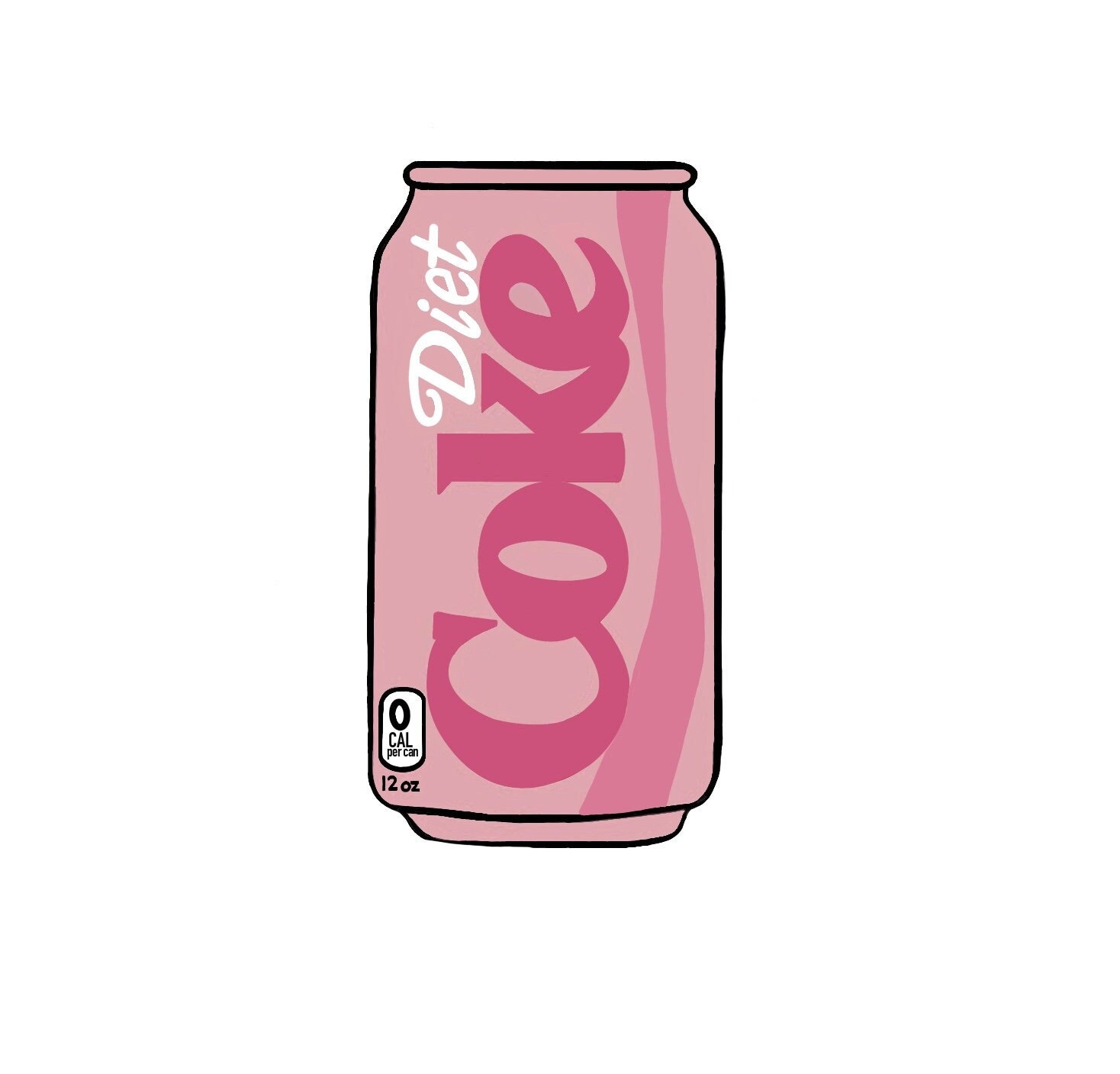 Soda Art Digital Download Pink Art PNG Art No Credit License Art ...