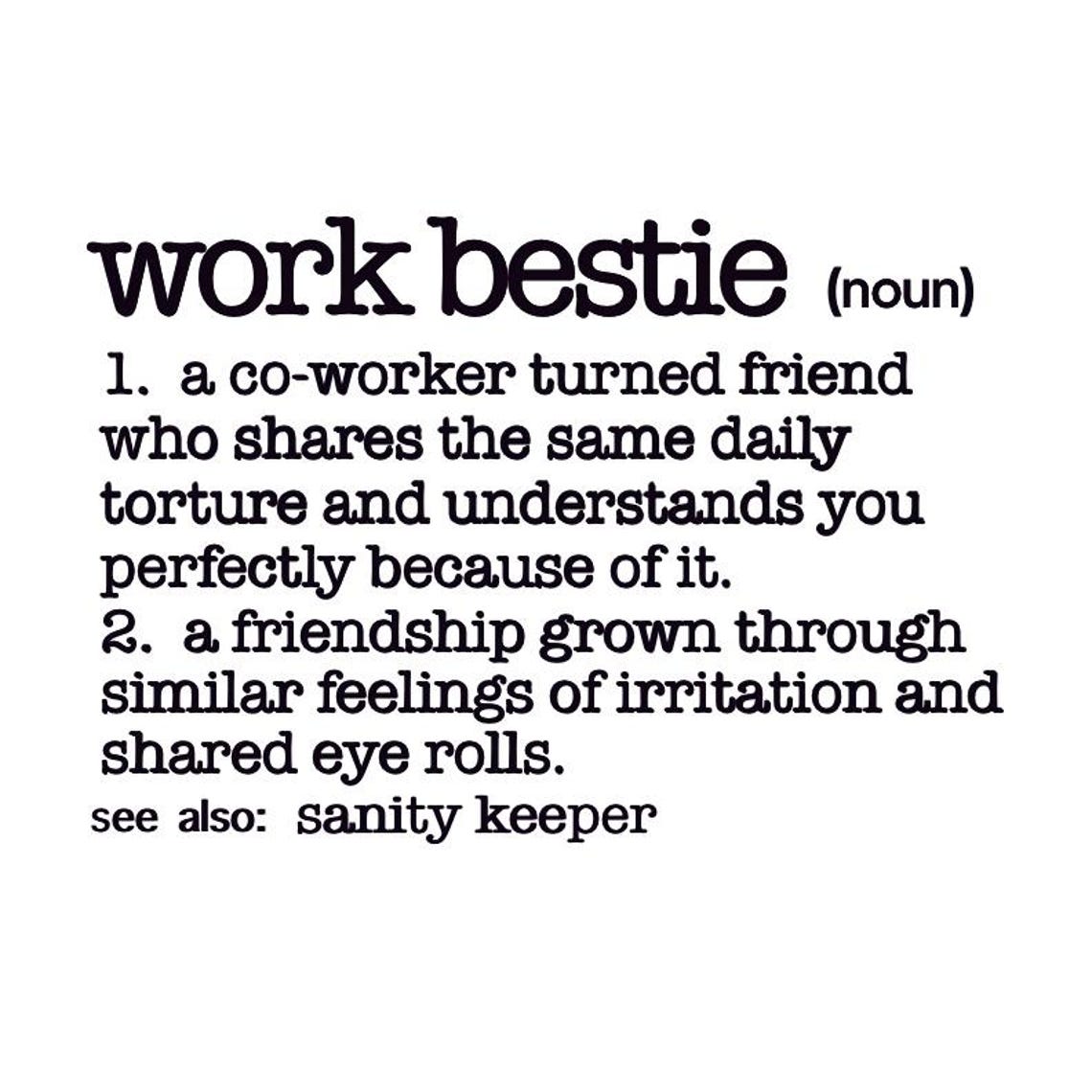 Work Bestie Definition | PNG Clipart | JPEG | Digital Download ...
