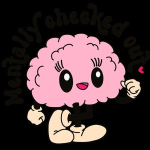 Mentally Checked Out | Funny Clipart | DIGITAL DOWNLOAD | Png and Jpeg ...