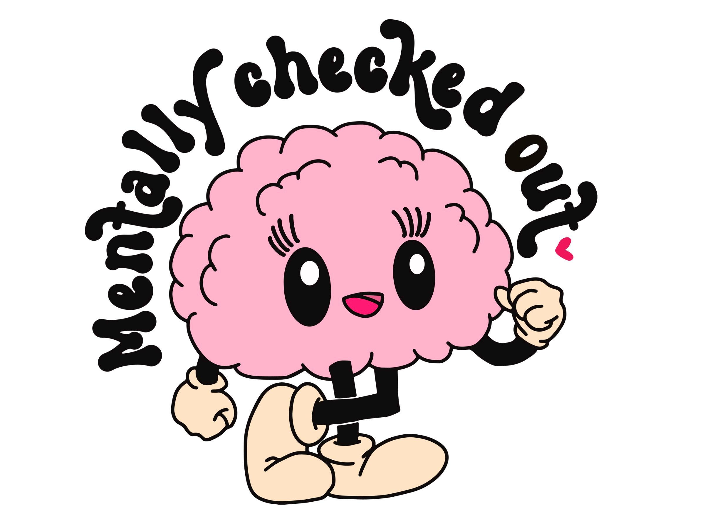 Mentally Checked Out | Funny Clipart | DIGITAL DOWNLOAD | Png and Jpeg ...