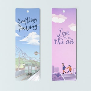 ANIME 2.3x7" Printable Bookmarks Set of 4 - Instant Download Bookmarks ...