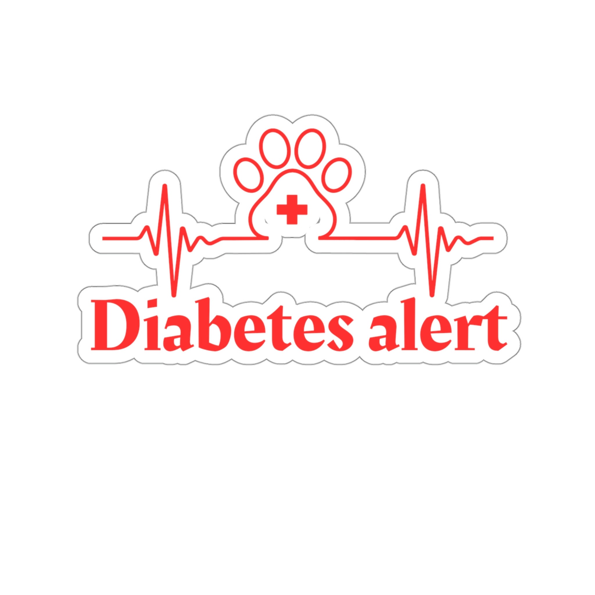Diabetes Alert- Stickers - Etsy
