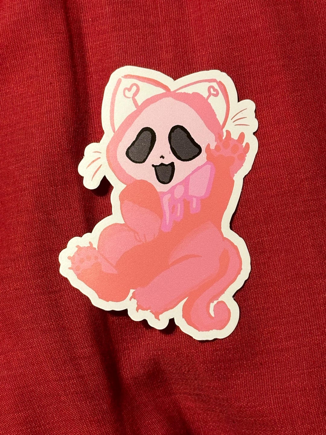 Pink Cat Ghostface (ghostcake: Oc) - Etsy