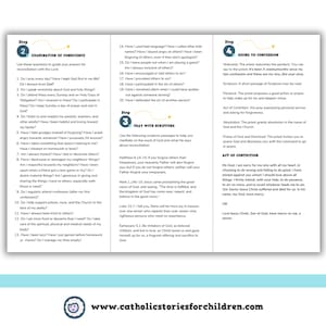My Little Reconciliation Booklet for Kids PDF | Digital Download ...
