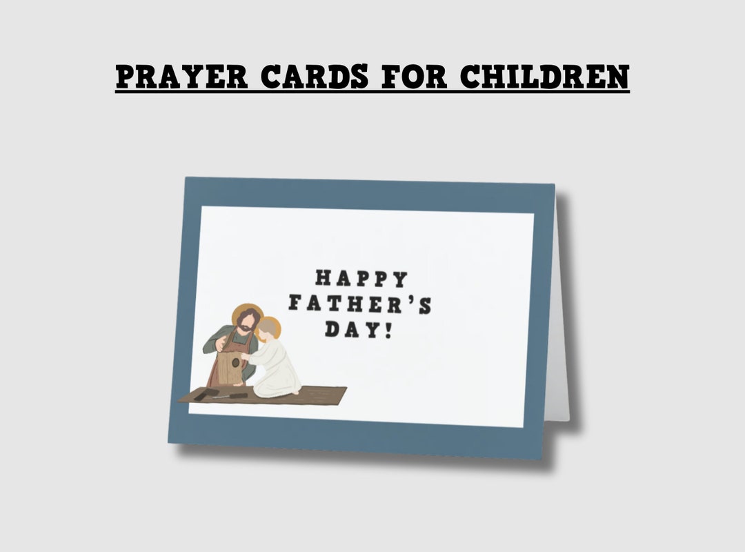 Prayer Card - Happy Father's Day PDF | Digital Download | Catholic ...