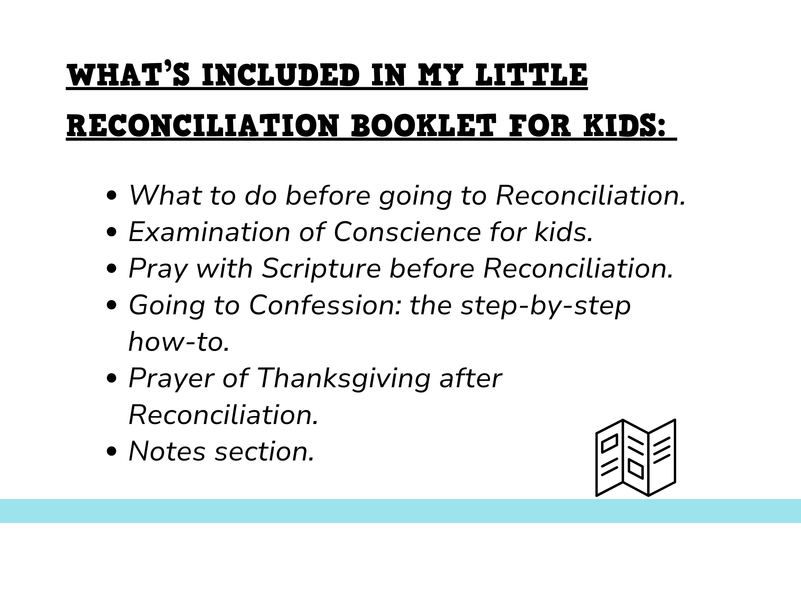My Little Reconciliation Booklet for Kids PDF | Digital Download ...