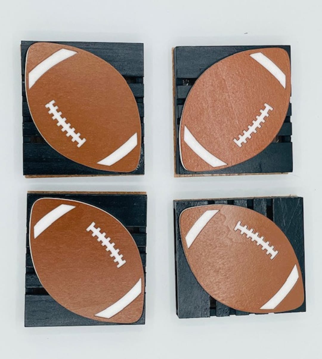 Football Pallet Coasters - Etsy