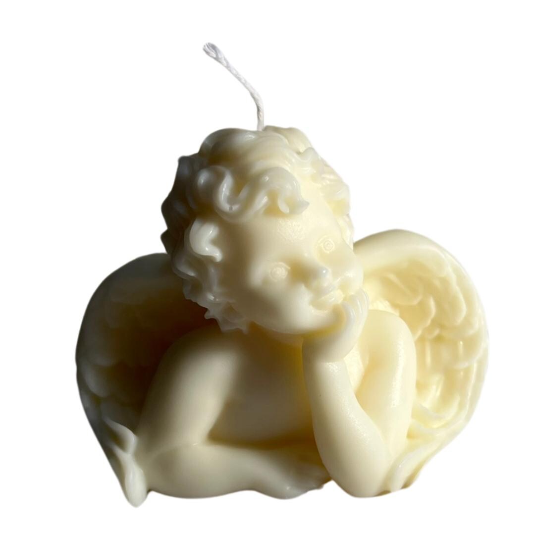 Scented Angel Candle | Baptism or Communion Party Favor | Home Decor - Etsy