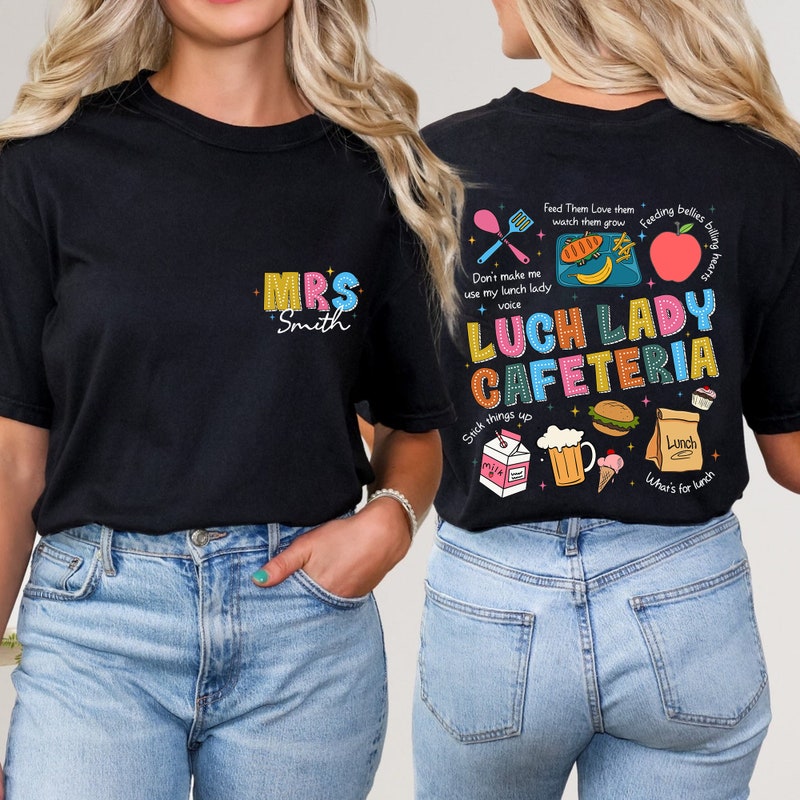 Lunch Lady Shirt - Etsy