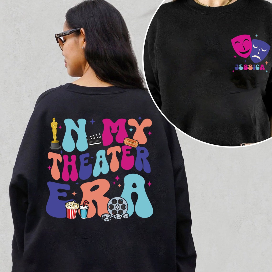 In My Theater Era Shirt, Customized Musical Theater Shirt, Theater is ...