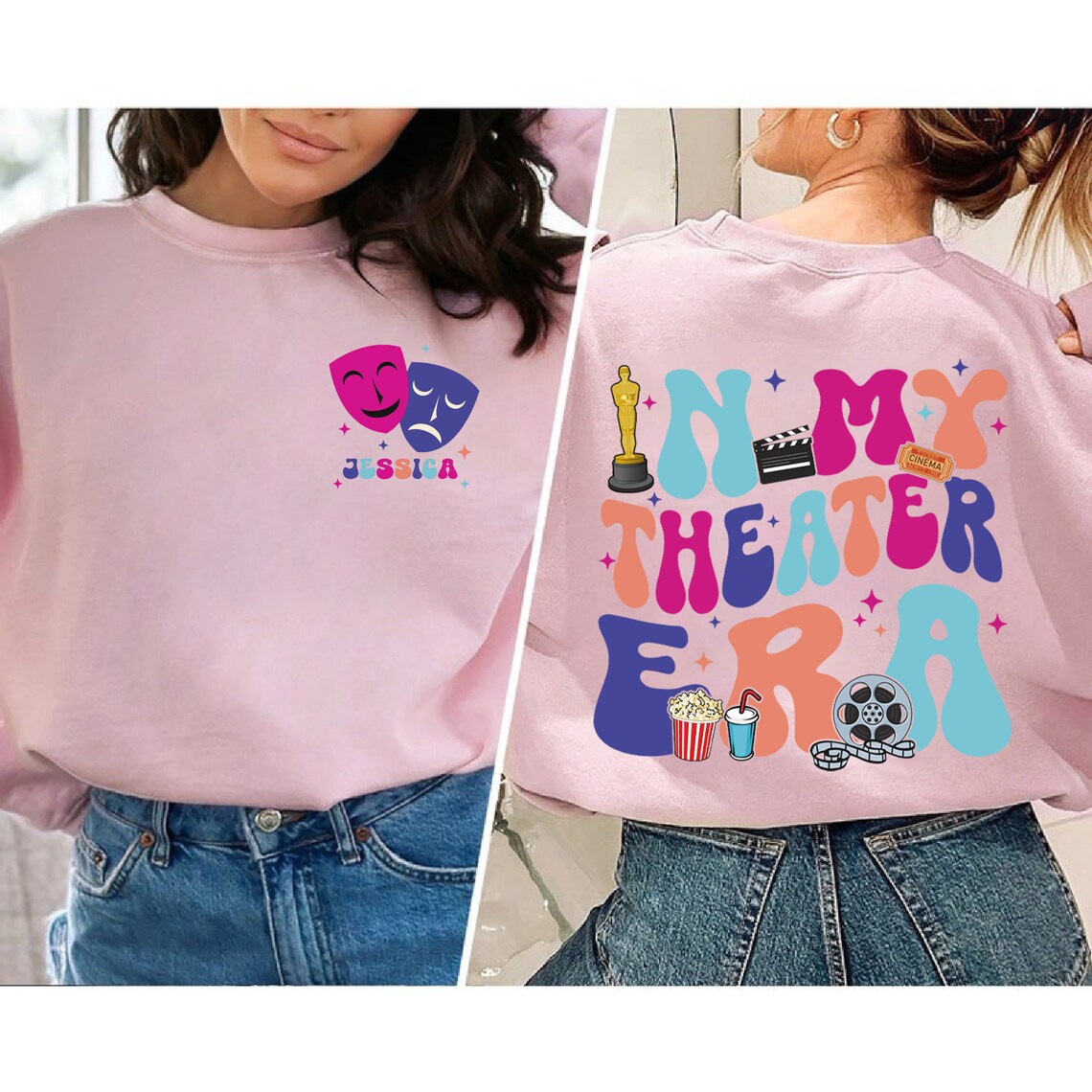 In My Theater Era Shirt, Customized Musical Theater Shirt, Theater is ...