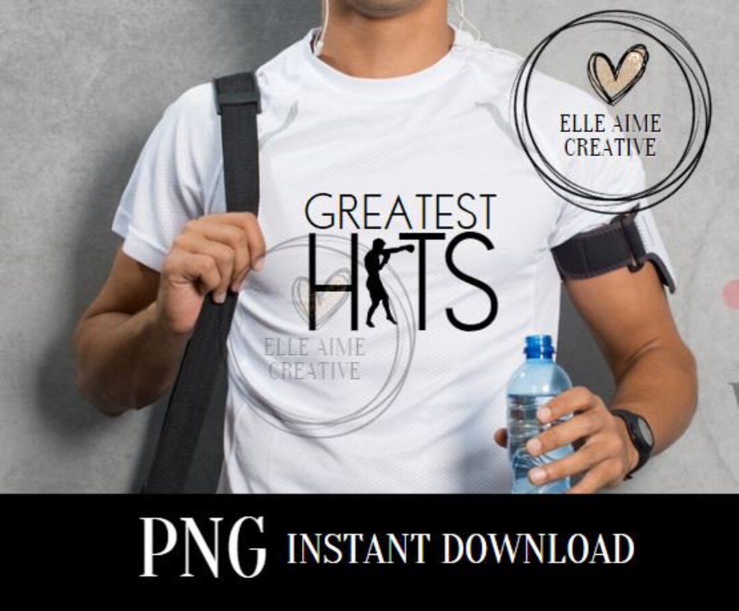 GREATEST HITS Boxing Svg, Gym Svg, Workout Svg, Fit Girl Svg, Punch Png ...