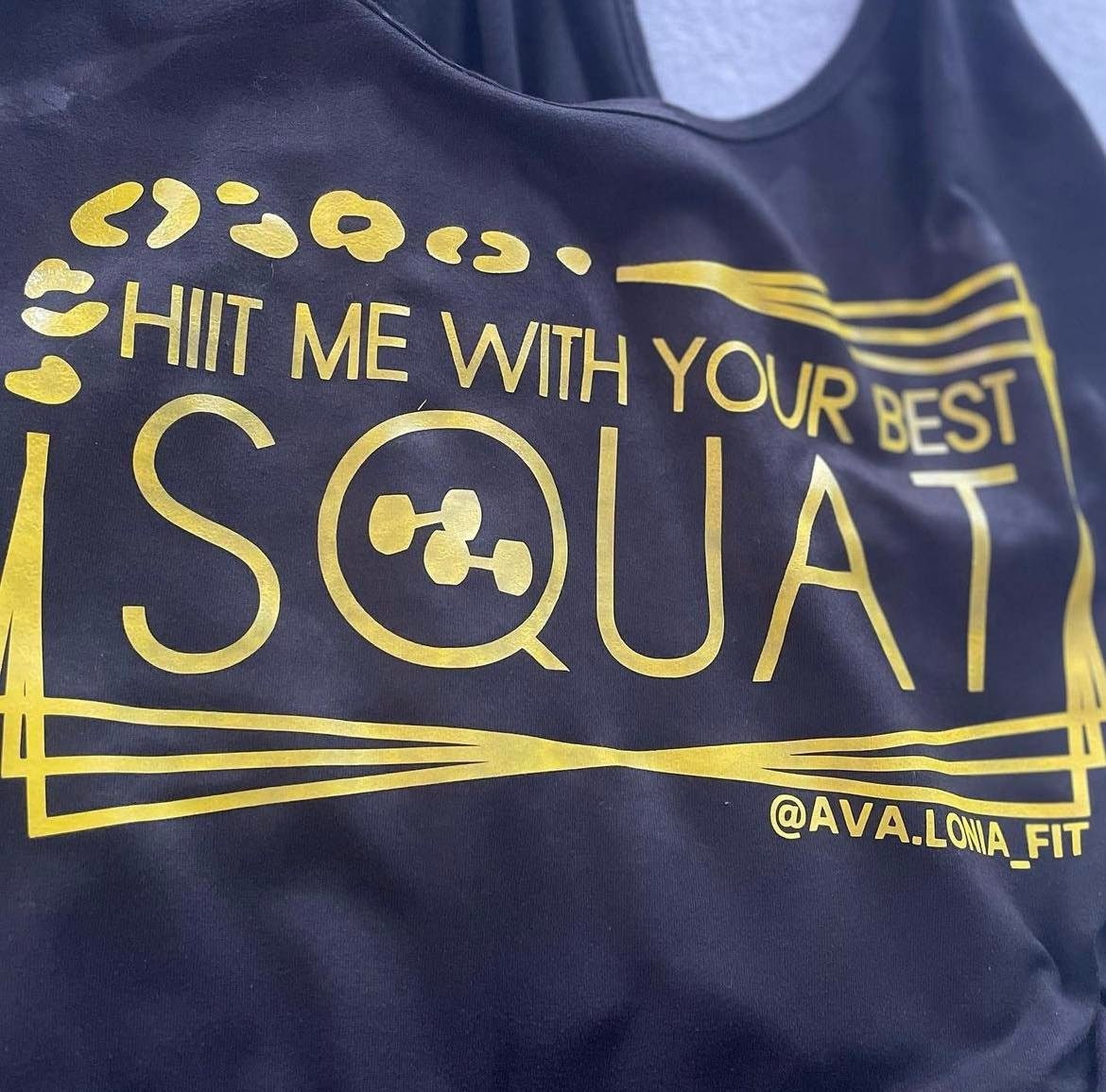HIIT Me With Your Best Squat Svg Gym Svg Workout Svg Fit - Etsy