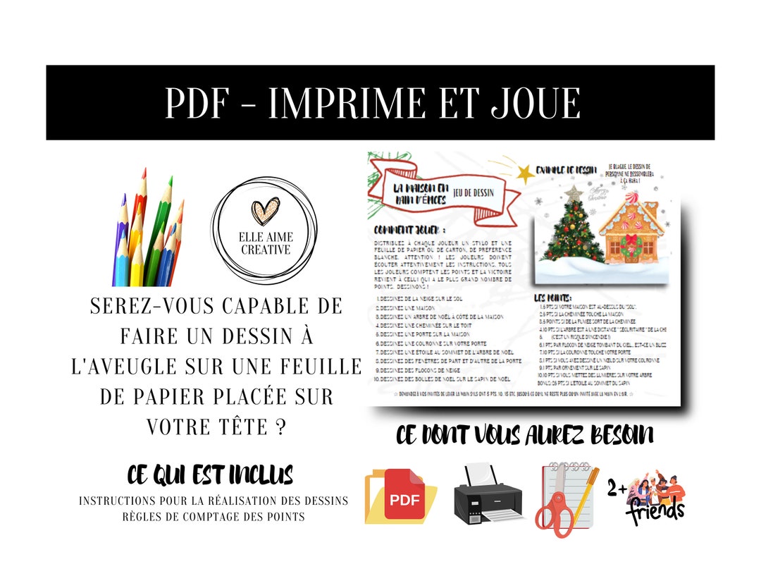 DESSINONS La Maison En Pain D'épices Imprime Et Joue Version Francaise ...