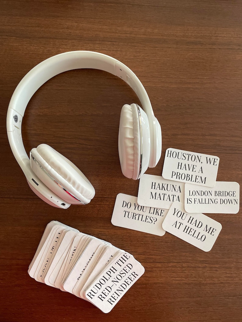 Whisper Challenge Game, Printable, Digital Print, Christmas Party Games ...