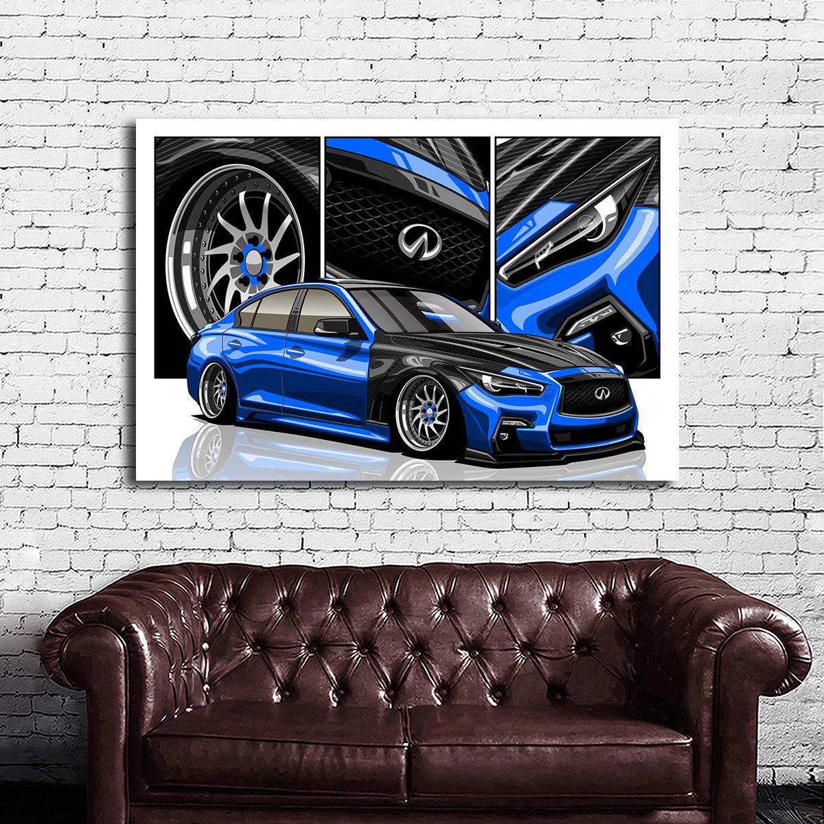 JDM Drift Import Tuner Car Automotive Art Drawing Compatible - Etsy