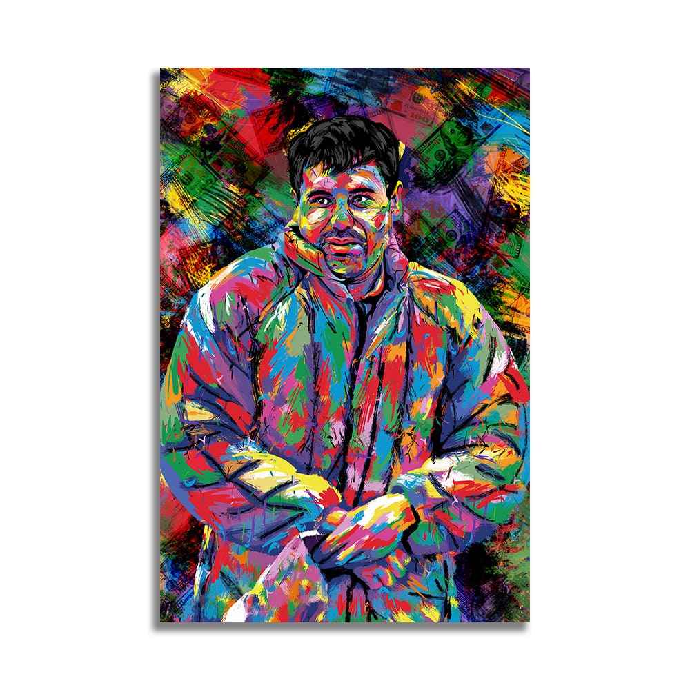 Gangster Narno Drug Lord Cartel Mafia Crime Boss Art El Chapo - Etsy