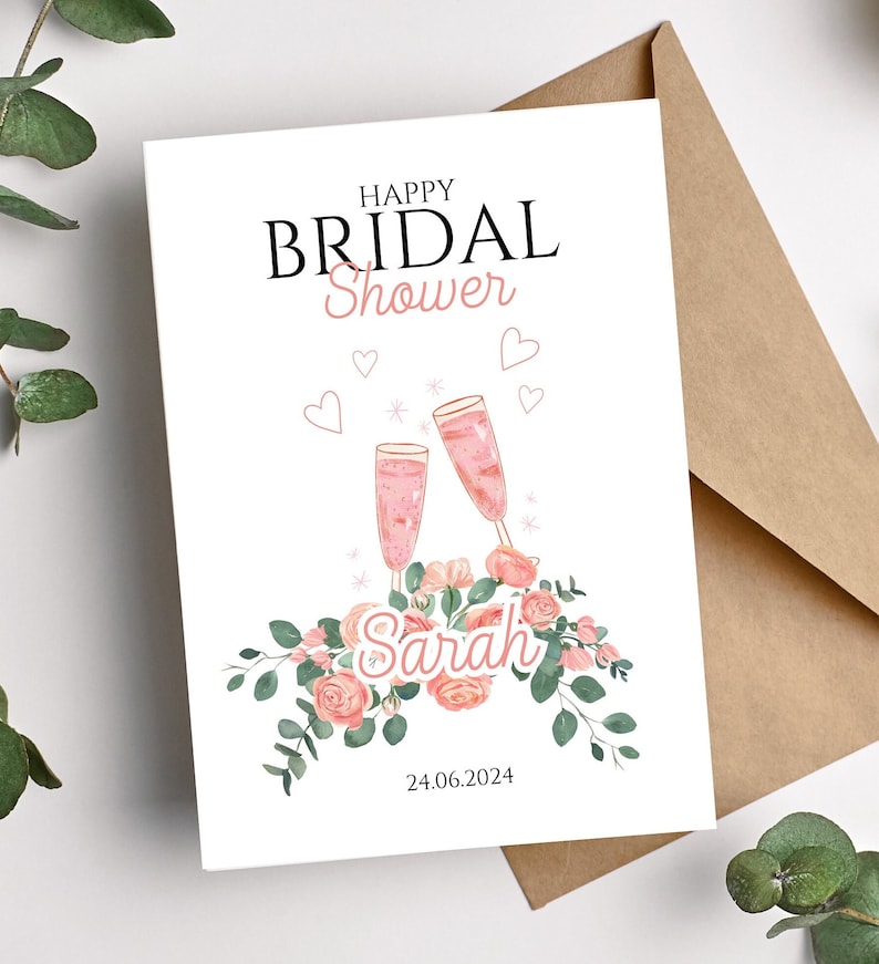 Bridal Shower Card | Bride to Be Card | Beautiful Bride Card - Etsy