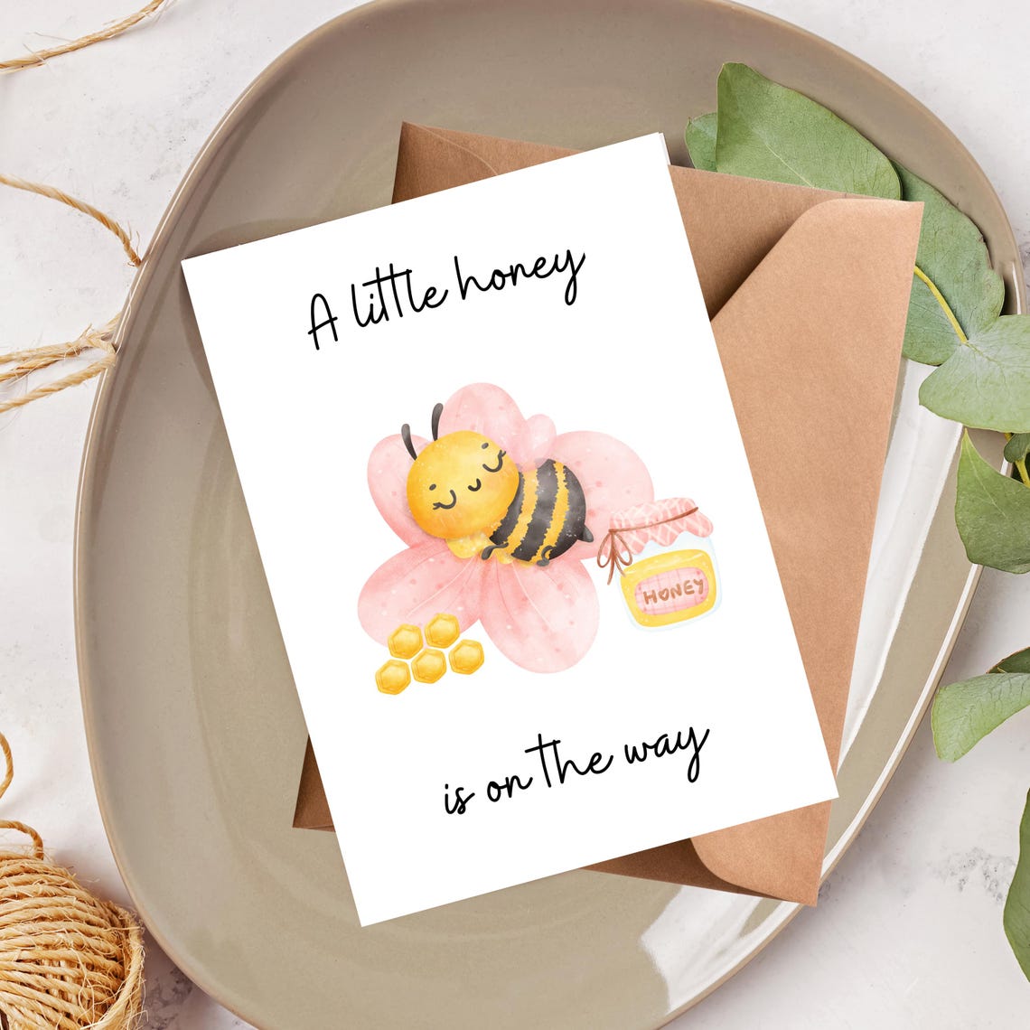 Baby Girl Congratulations Card | Pregnancy Card for Mom to Be | Baby ...
