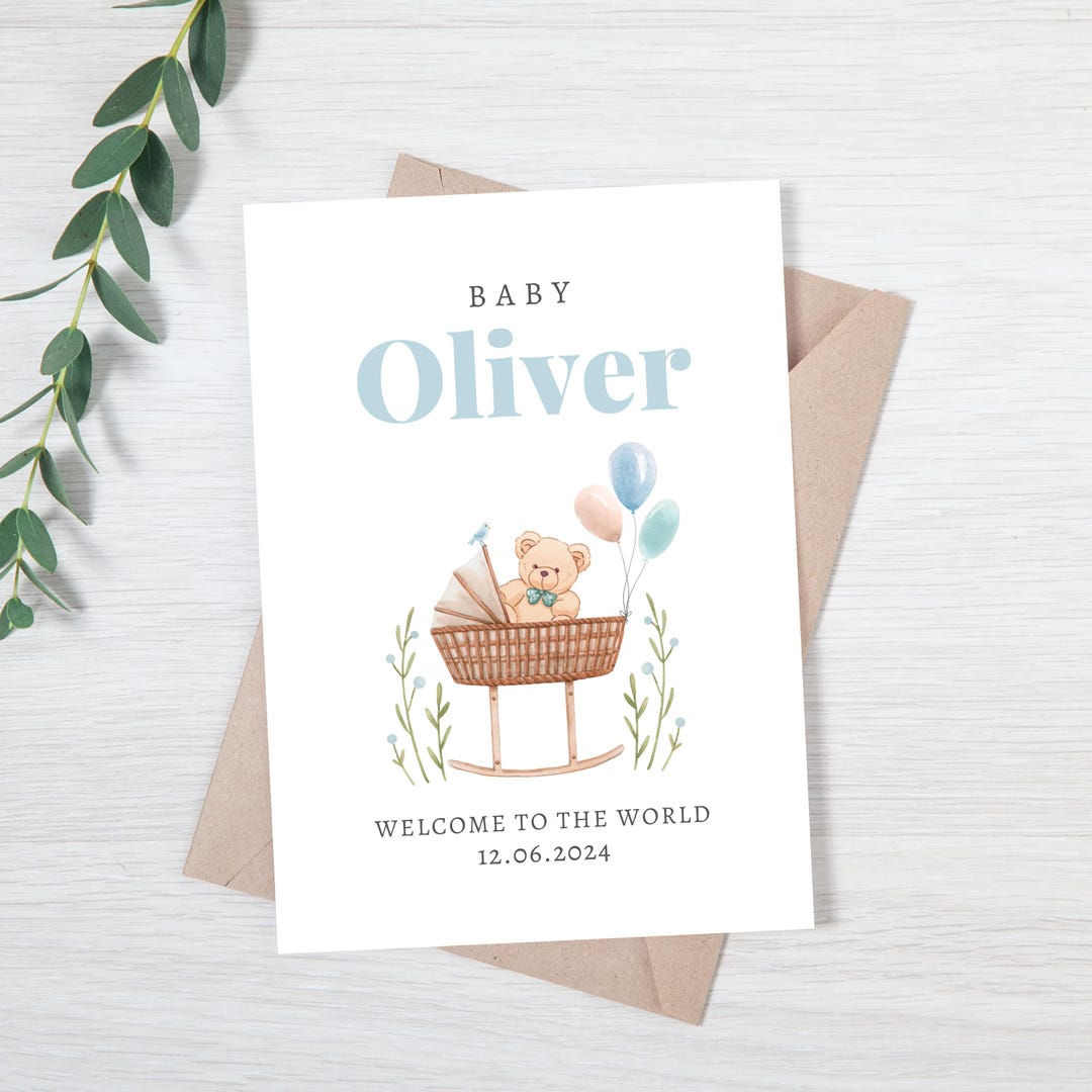 Baby Boy Congratulations Card | Pregnancy Card for Mom to Be | Baby ...