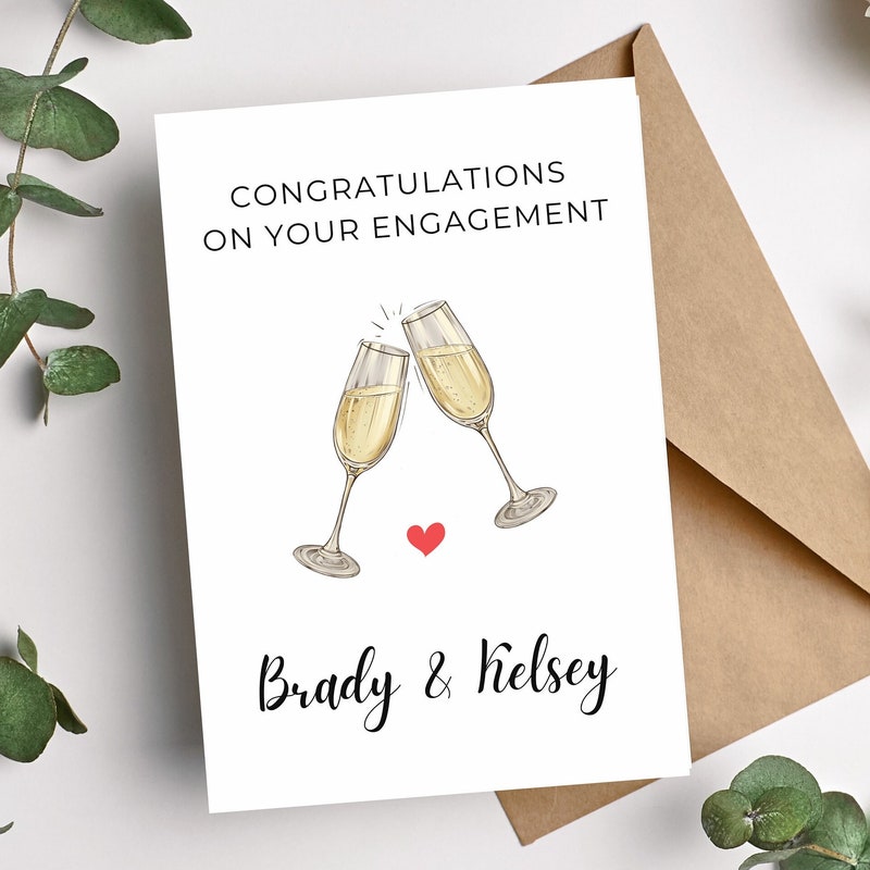 Engagement Cards - Etsy
