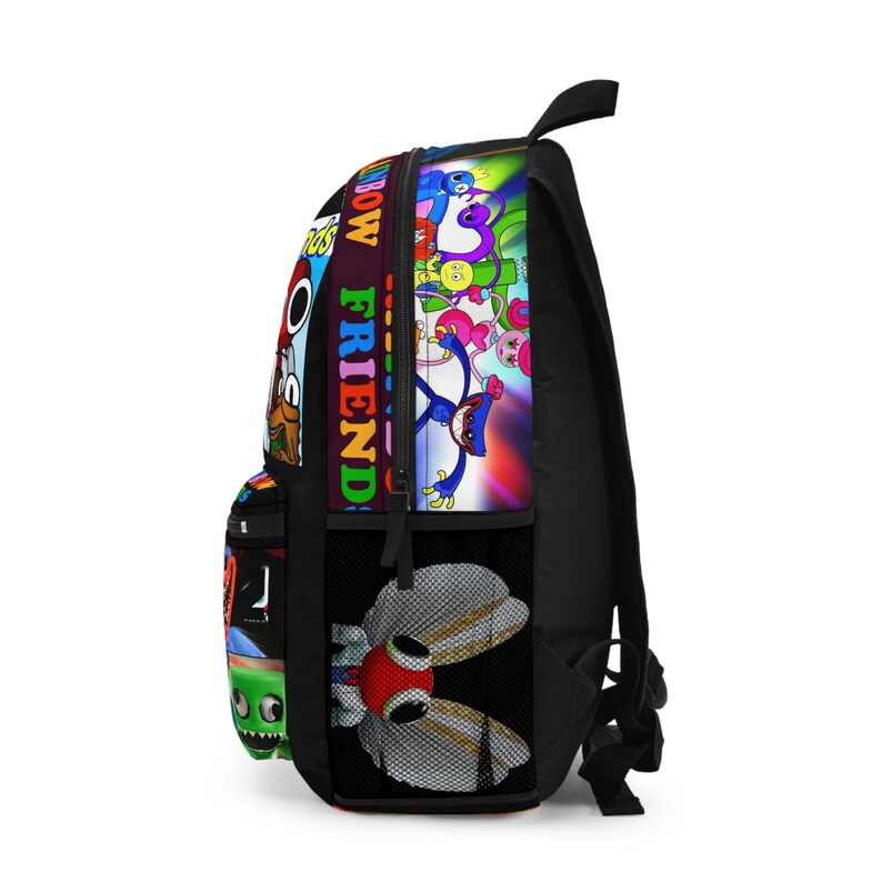 Rainbow Friends Backpack, Kids Customized Backpack, All Rainbow Friends ...