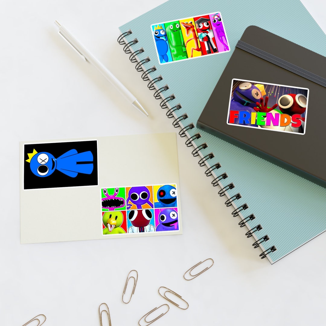 Sticker Sheets, Rainbow Friends Sticker Sheets, All Rainbow Friends ...